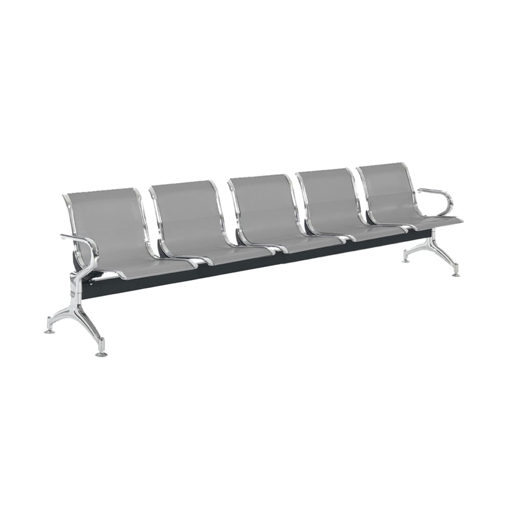 Ergodynamic GC-305 Deluxe Metal Gang Chair 5 Seater – Cost U Less ...