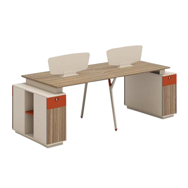Ergodynamic CMK05-C2812-4 1.2m x 4-seater back to back Workstation with ...