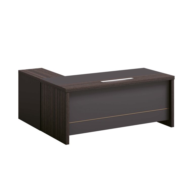 Ergodynamic ED180160RWG 1.6m Executive desk, with Side return table ...